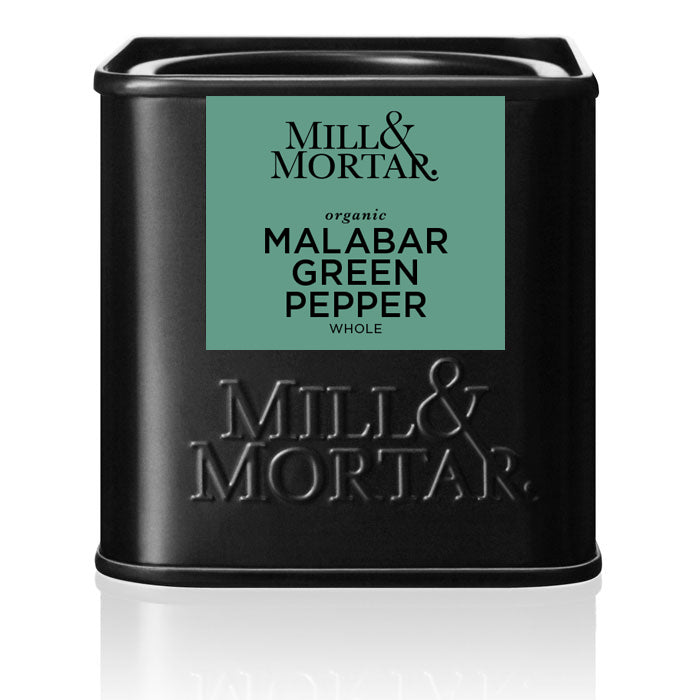 New and organic Malabar Green Pepper – Mill & Mortar EU
